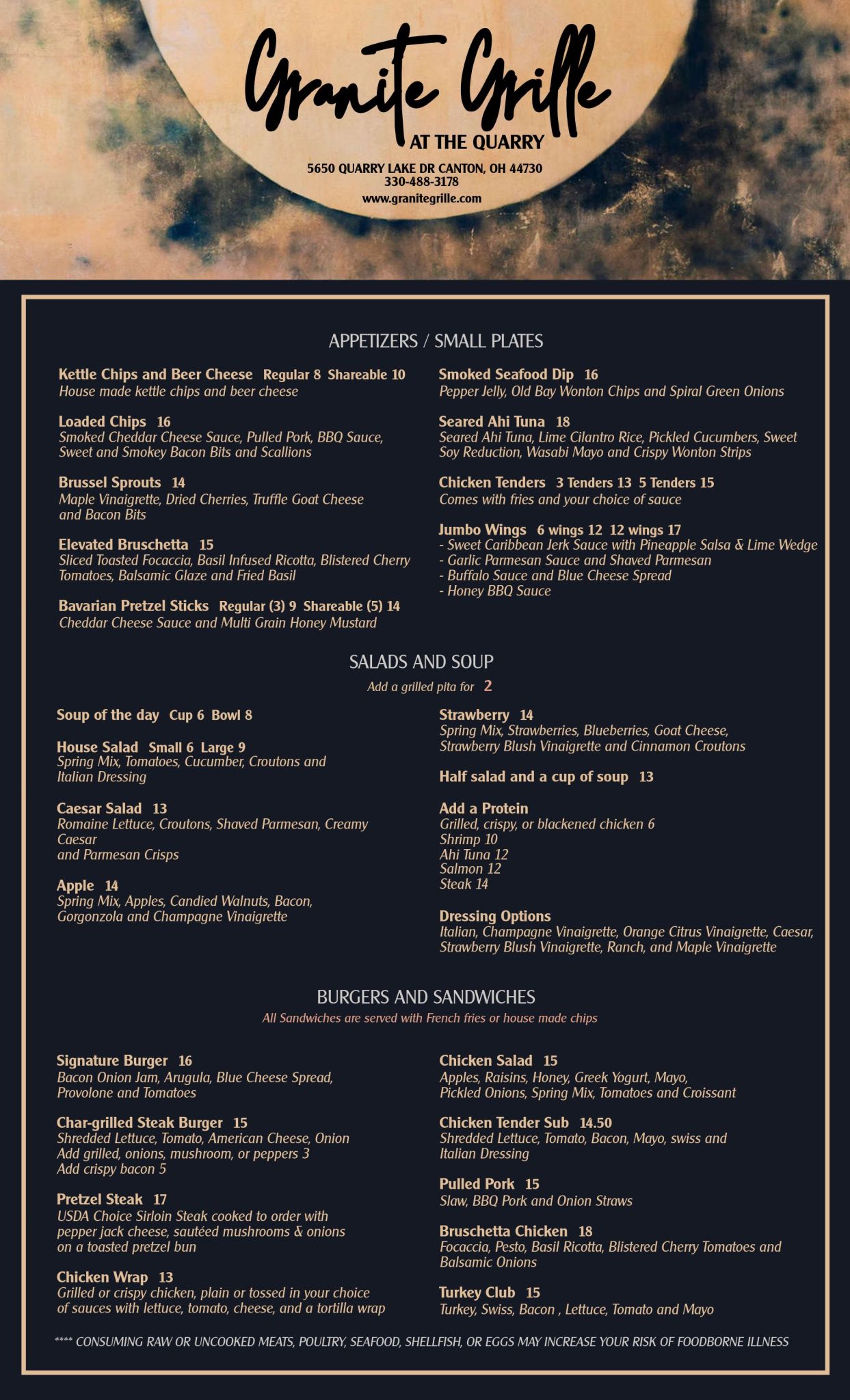 Granite Grille - The Quarry Golf Club